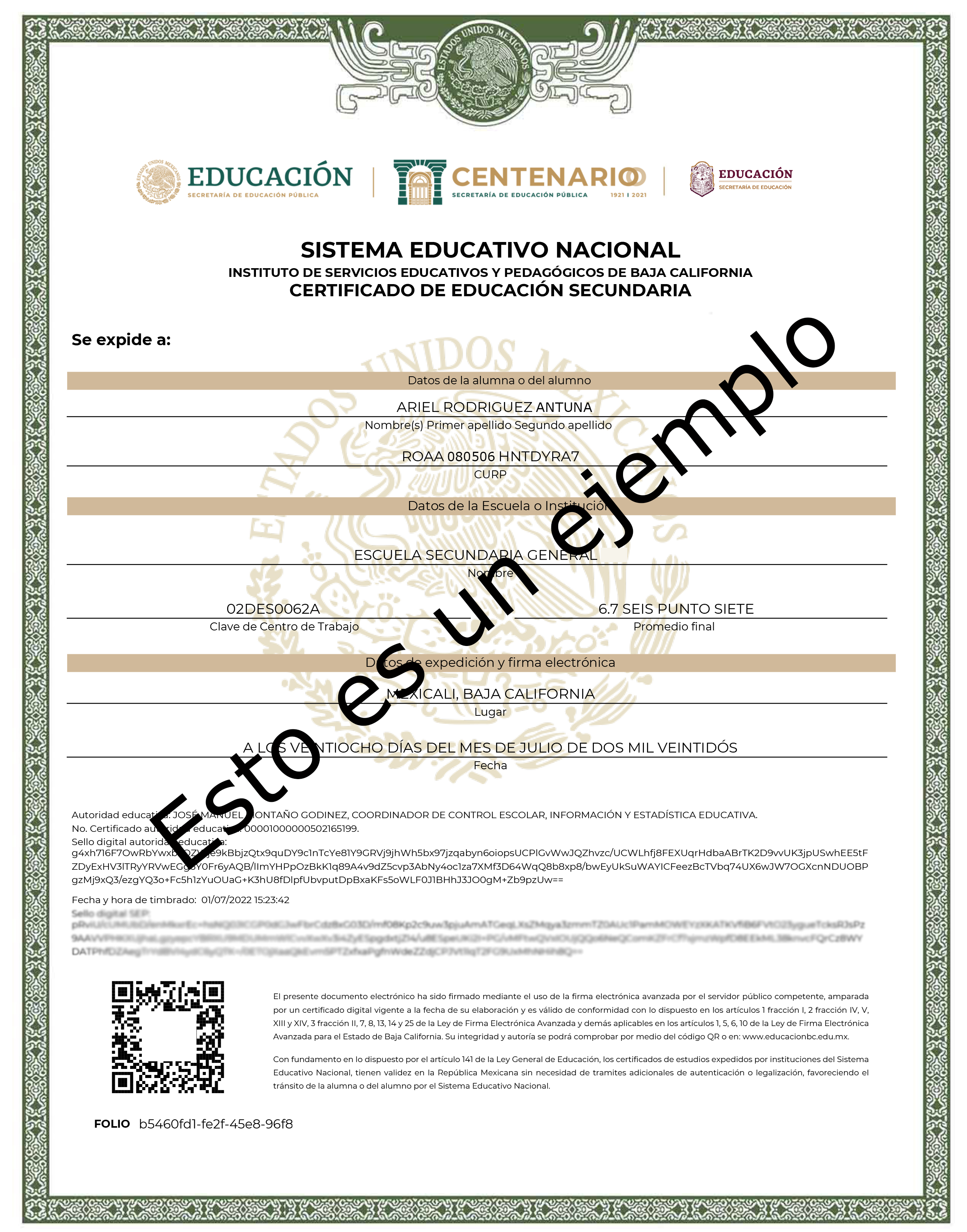 Instituto Frontera - Contacto